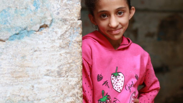 Raghad, an orphan girl from Idlib - Molham Volunteering Team